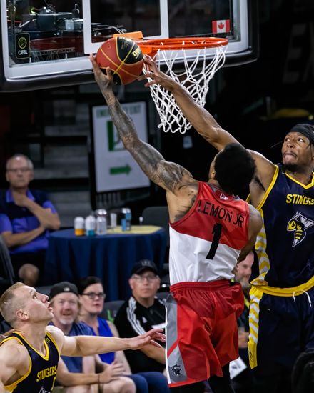 Edmontons 10 Mathieu Kamba Guard Gets Editorial Stock Photo - Stock ...