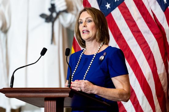 Representative Kathy Castor Dfl Speaking Statue Editorial Stock Photo ...