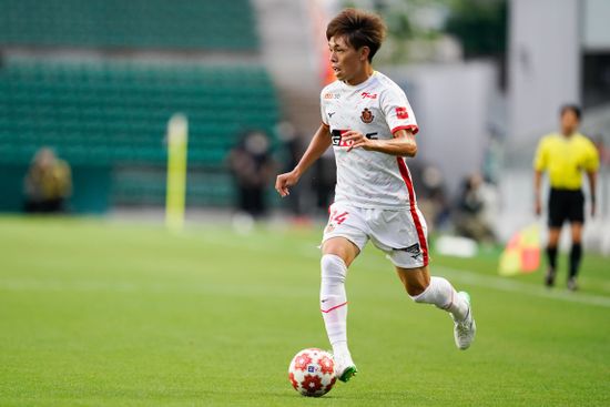 Takuya Uchida Grampus Football Soccer Round Editorial Stock Photo ...