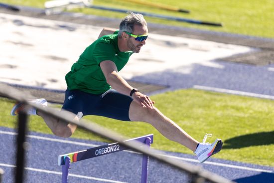Thomas Barr Training Venue Ahead Competing Editorial Stock Photo ...