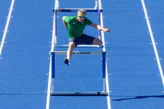 Thomas Barr Training Venue Ahead Competing Editorial Stock Photo ...