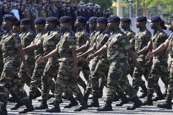 Troops Service Militaire Adapte French Overseas Editorial Stock Photo ...
