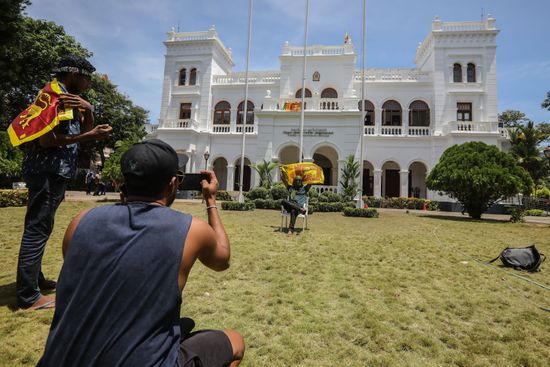 Protesters Take Photographs They Prepare Vacate Editorial Stock Photo ...