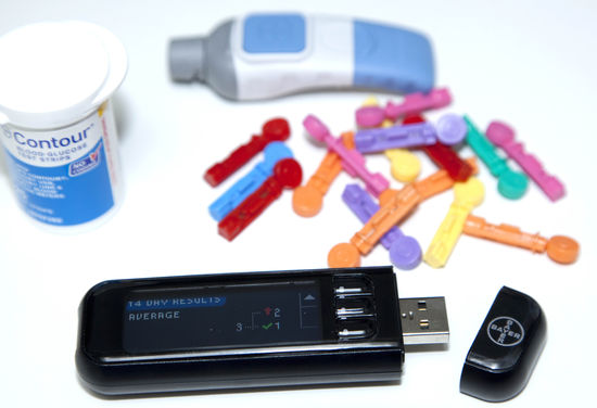 Bayer Contour Usb Blood Glucose Meter Editorial Stock Photo - Stock ...