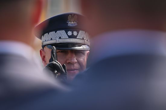 Police Commander Chief Inspector General Polish Editorial Stock Photo ...