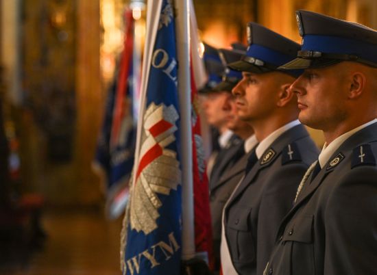 Provincial Police Colour Guards During Holy Editorial Stock Photo ...