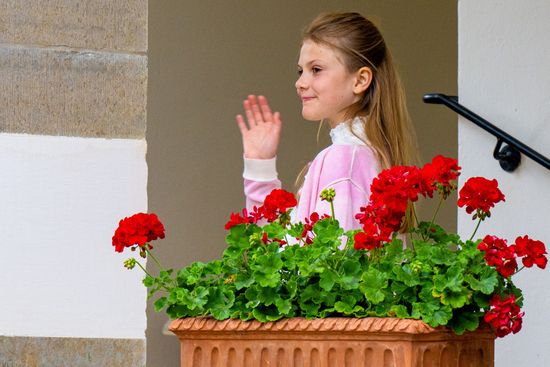 Princess Estelle During Festivities Crown Princess Editorial Stock ...