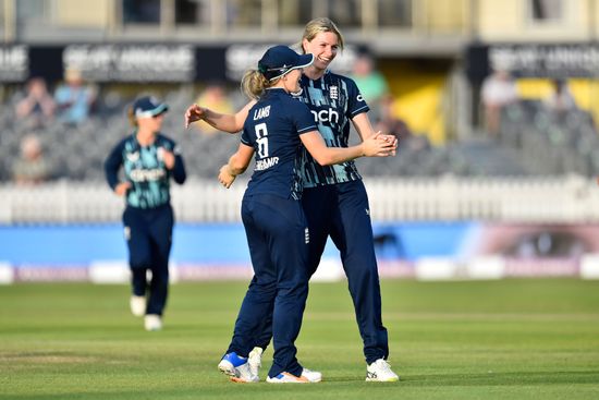 Wicket Lauren Bell England Celebrates Taking Editorial Stock Photo ...