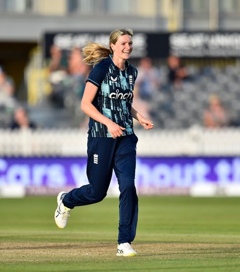 Wicket Lauren Bell England Celebrates Taking Editorial Stock Photo ...