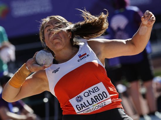 Ivana Xennia Gallardo Chile Competes Womens Editorial Stock Photo ...
