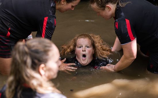 Cara Hope Prepares Submersion Pool Editorial Stock Photo - Stock Image ...