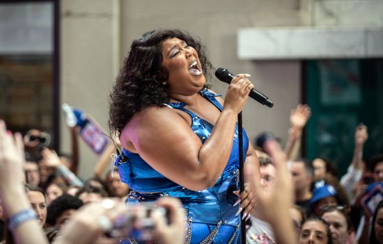 Lizzo Performs Today Show Citi Concert Editorial Stock Photo - Stock ...