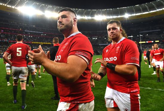 Gareth Thomas Sam Wainwright Wales Applauds Editorial Stock Photo ...