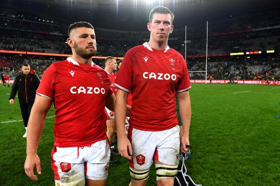 Gareth Thomas Adam Beard Wales End Editorial Stock Photo - Stock Image ...