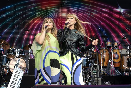 Jess Wolfe Holly Laessig Lucius Perform Editorial Stock Photo - Stock ...