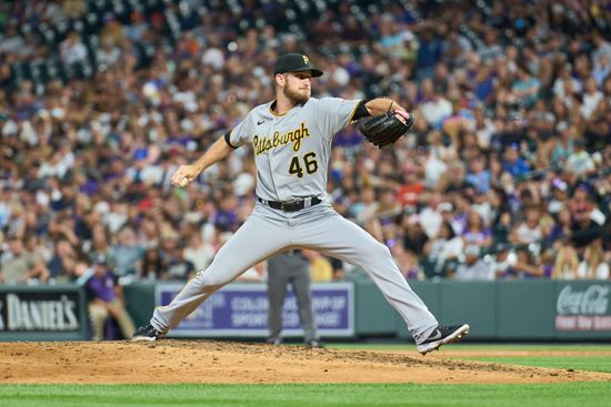 Pittsburgh Pitcher Chris Stratton 46 Throws Editorial Stock Photo ...