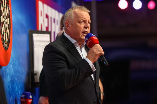 Darts Mc John Mcdonald During Betfred Editorial Stock Photo - Stock ...