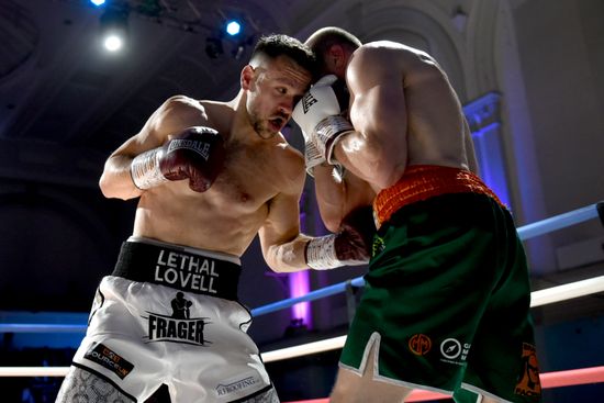 Max Lovell White Shorts Defeats Seamus Editorial Stock Photo - Stock ...