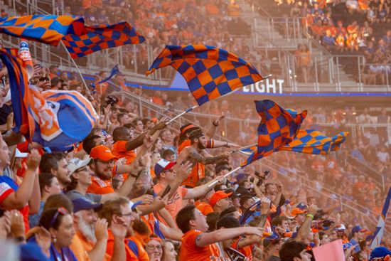 Fc Cincinnati Fans Celebrate First Half Editorial Stock Photo - Stock ...