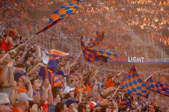 Fc Cincinnati Fans Celebrate First Half Editorial Stock Photo - Stock ...