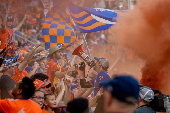 Fc Cincinnati Fans Celebrate First Half Editorial Stock Photo - Stock ...