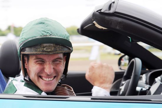 Jaegersro Portrait Jockey Oliver Wilson After Editorial Stock Photo ...