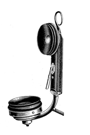 Telephone Ear Trumpet Speaking Tube By Editorial Stock Photo - Stock ...