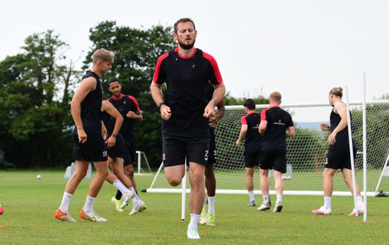 Jonathan Grounds Exeter City During Exeter Editorial Stock Photo ...
