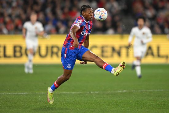 Tayo Adaramola Crystal Palace Action Ball Editorial Stock Photo - Stock ...