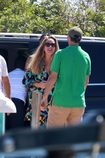 Adele Rich Paul Seen Boarding Boat Editorial Stock Photo - Stock Image ...