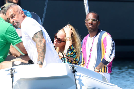 Adele Rich Paul Seen Boarding Boat Editorial Stock Photo - Stock Image ...