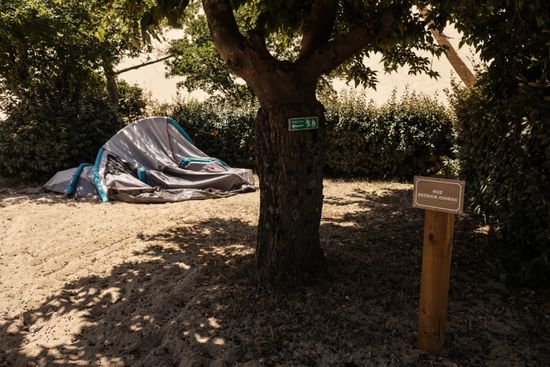 Flots Bleus Campsite Destroyed By Flames Editorial Stock Photo - Stock ...