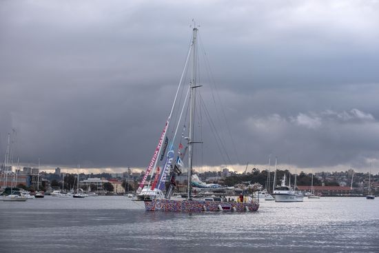 Antarctica Solo Sailing Record Holder Lisa - Foto de stock de contenido ...