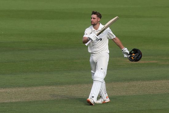 Will Jacks Surrey Celebrates Scoring Century Editorial Stock Photo ...