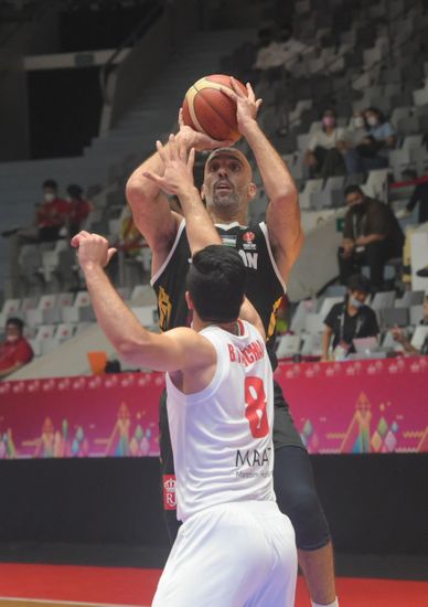 Zaid Abbas Top Jordan Shoots During Editorial Stock Photo - Stock Image ...