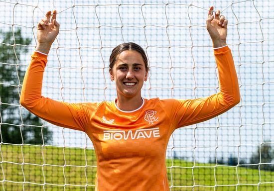 Victoria Esson Signs Rangers Sc Sand Editorial Stock Photo - Stock ...
