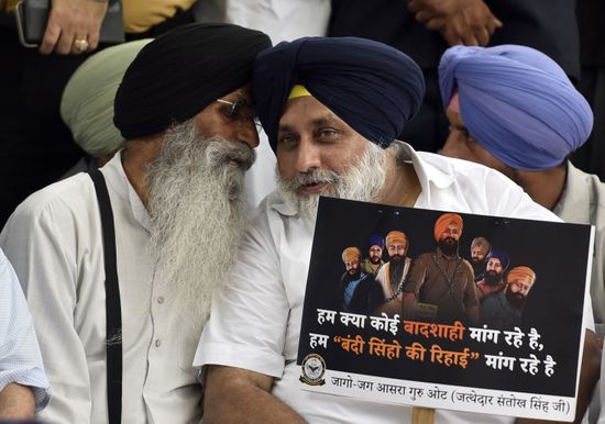 Shiromani Akali Dal Sad Chief Sukhbir Editorial Stock Photo - Stock Image | Shutterstock