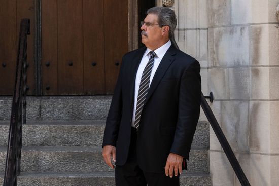 Matthew Calamari Attends Funeral Ivana Trump Editorial Stock Photo ...