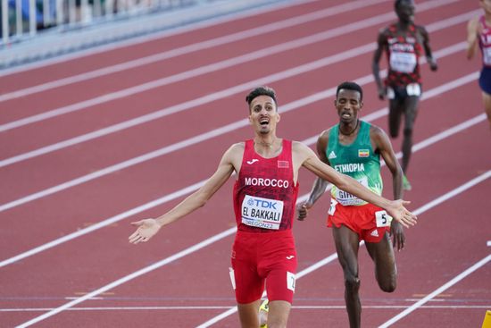 3000m Obstacle Course Mens Final Soufiane Editorial Stock Photo - Stock ...