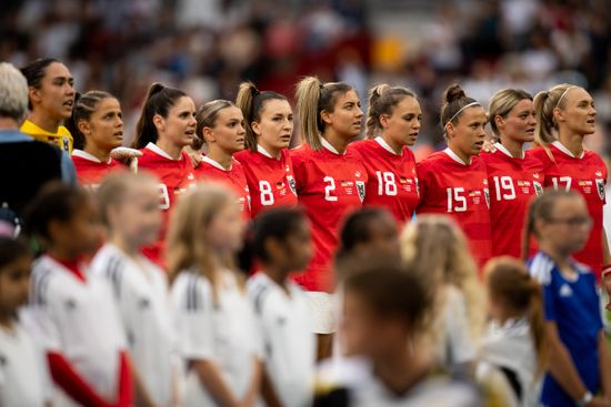 Austria Squad Stands On During Uefa Editorial Stock Photo - Stock Image ...