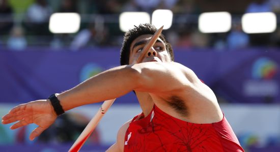 David Carreon Mexico Competes Mens Javelin Editorial Stock Photo ...