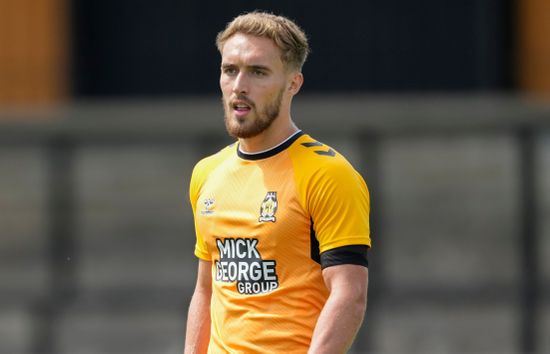 Sam Smith Cambridge United Editorial Stock Photo - Stock Image ...