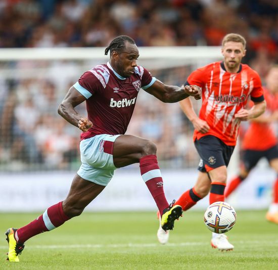 Michail Antonio West Ham United Luke Editorial Stock Photo - Stock ...