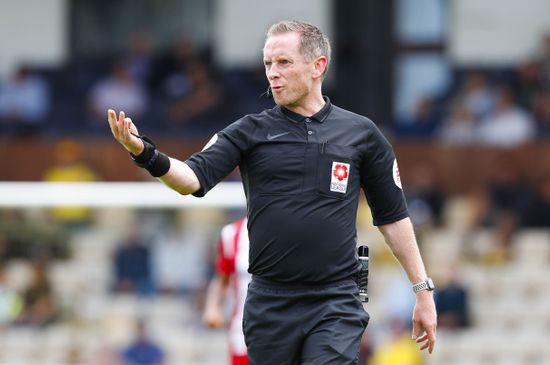 Referee Paul Johnson During Pre Season Editorial Stock Photo - Stock ...
