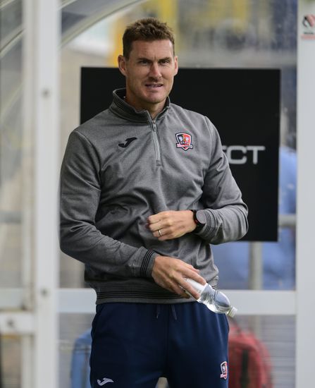 Matt Taylor Manager Exeter City During Editorial Stock Photo - Stock ...