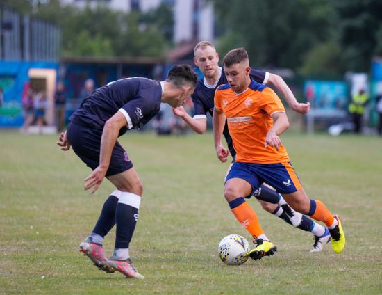 Arron Lyall Rangers B Daniel Irving Editorial Stock Photo - Stock Image ...