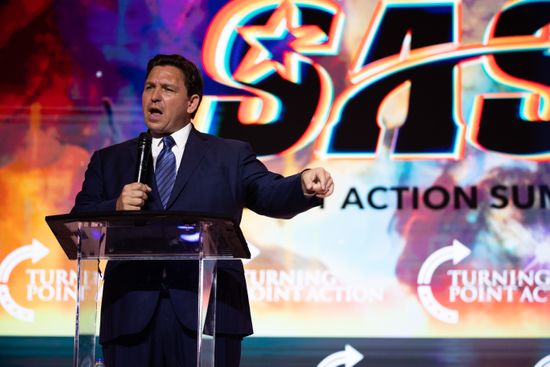 Florida Governer Ron Desantis Speaks Young Editorial Stock Photo ...