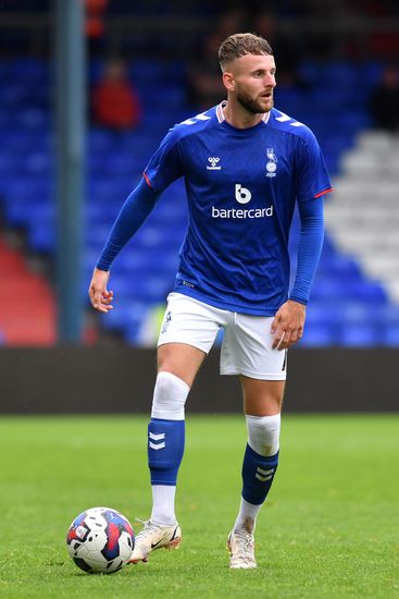 Jack Stobbs Oldham Athletic During Preseason Editorial Stock Photo ...