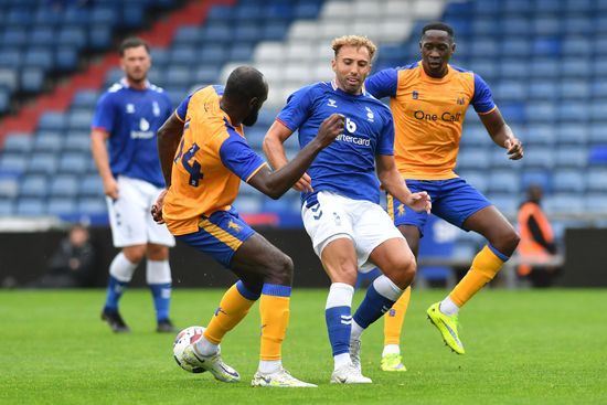 Hallam Hope Oldham Athletic During Preseason Editorial Stock Photo ...