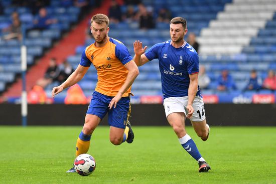 Nathan Sheron Oldham Athletic During Preseason Editorial Stock Photo ...
